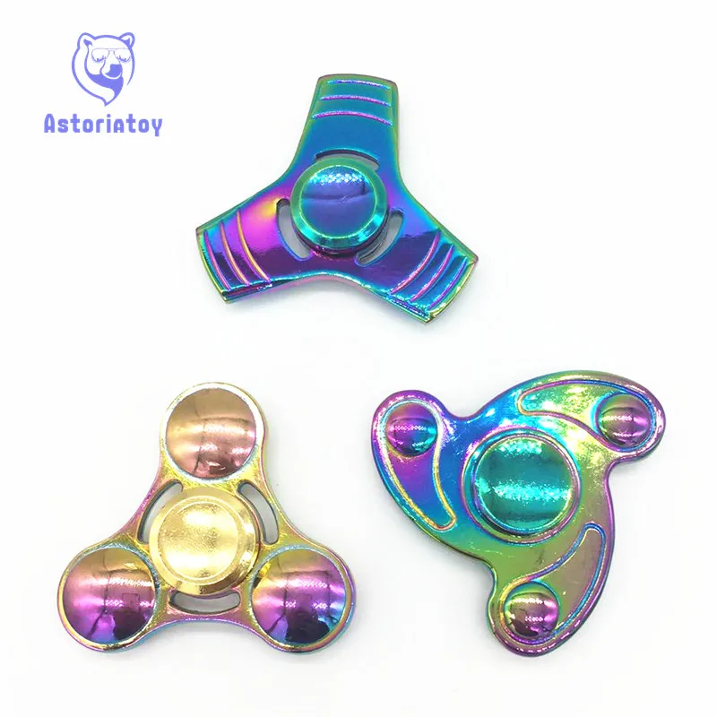 2017 Fidget Spinner Hand Spinner Multicolor Finger Spinner Finger Toy ...