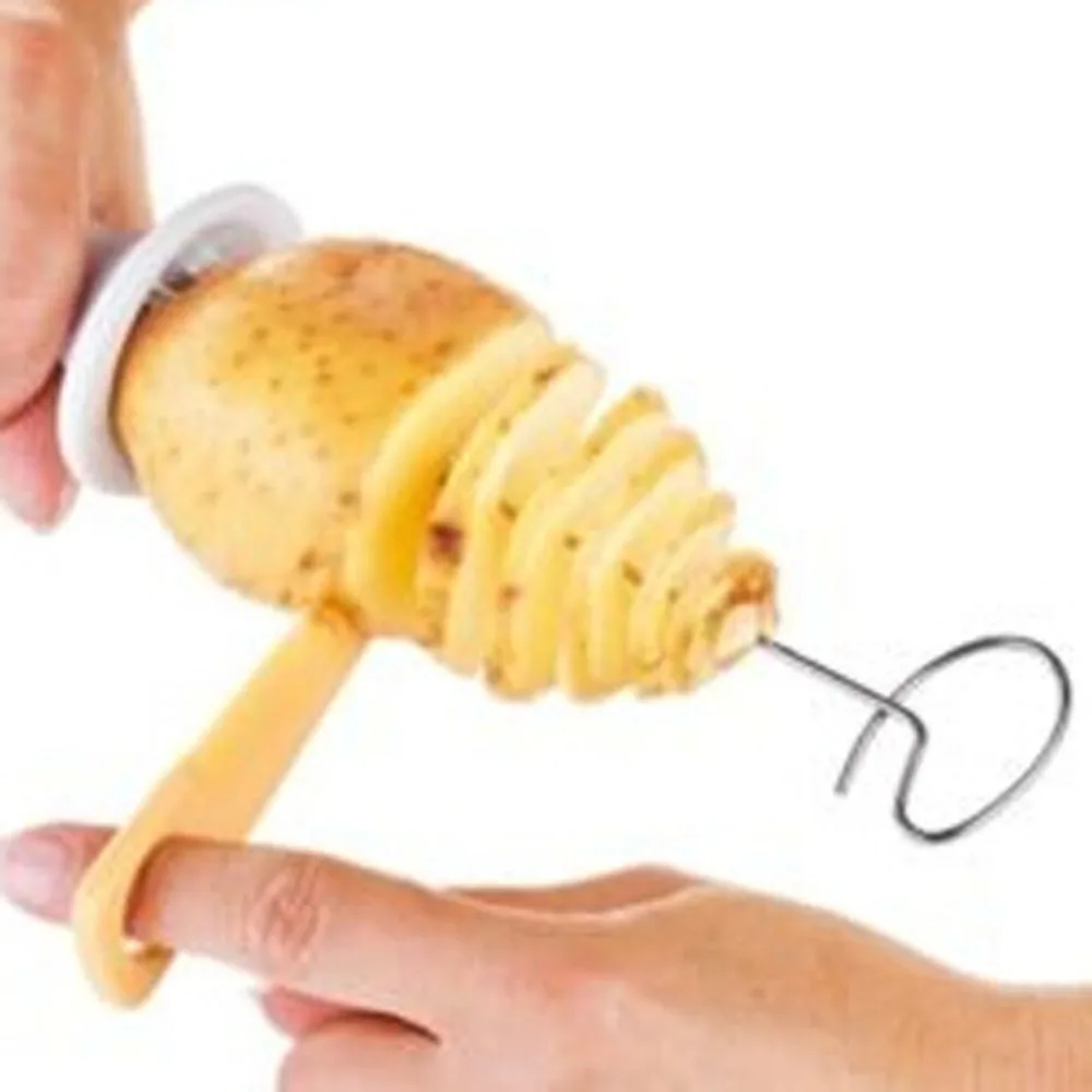 Tornado Potato Spiral Cutter Slicer Spiral Potato Chips Presto 4spits
