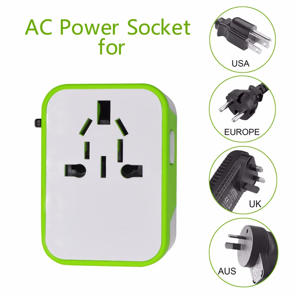 Universal Travel Adapter With Quad Usb Charger - All-in-one Surge/spike ...
