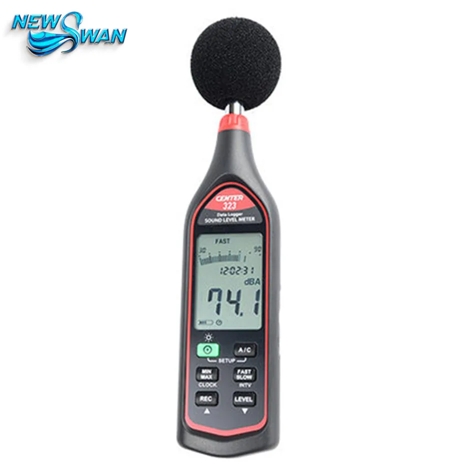 CENTER 323 Portable Digital Sound Level Meter Noise Meter High ...