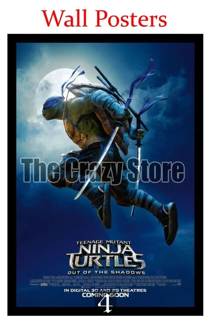Teenage Mutant Ninja Turtles Movie Poster 911