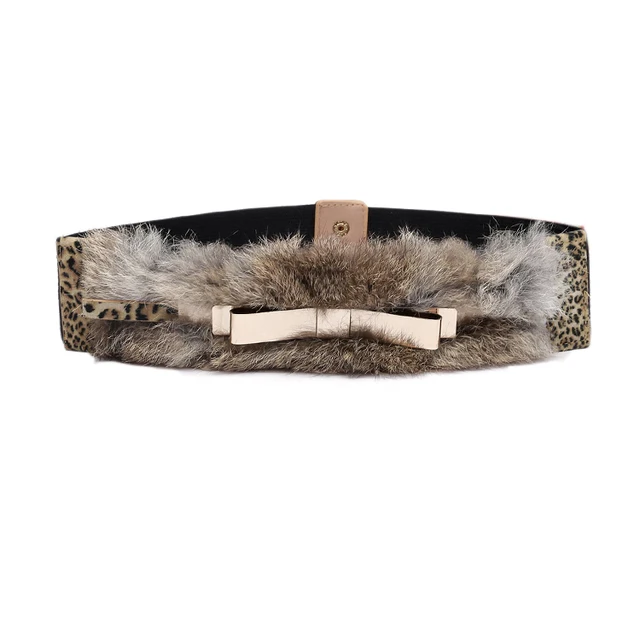 Aliexpress.com : Buy New Women's Luxury Real Rabbit fur Belt Winter All ...