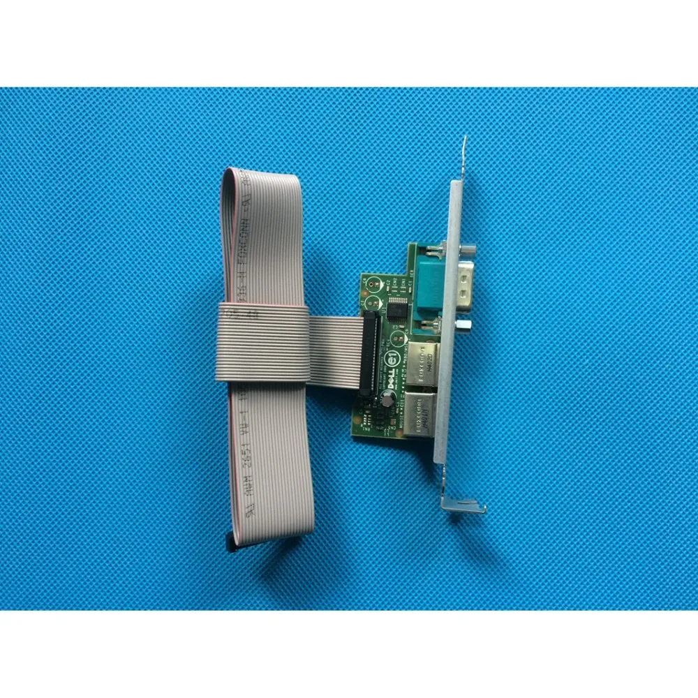 NEW I/O Serial & PS/2 Port Adapter Add in Card w/ Cable F6VNT for Dell ...