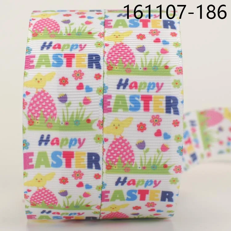 NEW-arrivals-50-yards-happy-Easter-ribbon-printed-grosgrain-ribbon-DIY ...