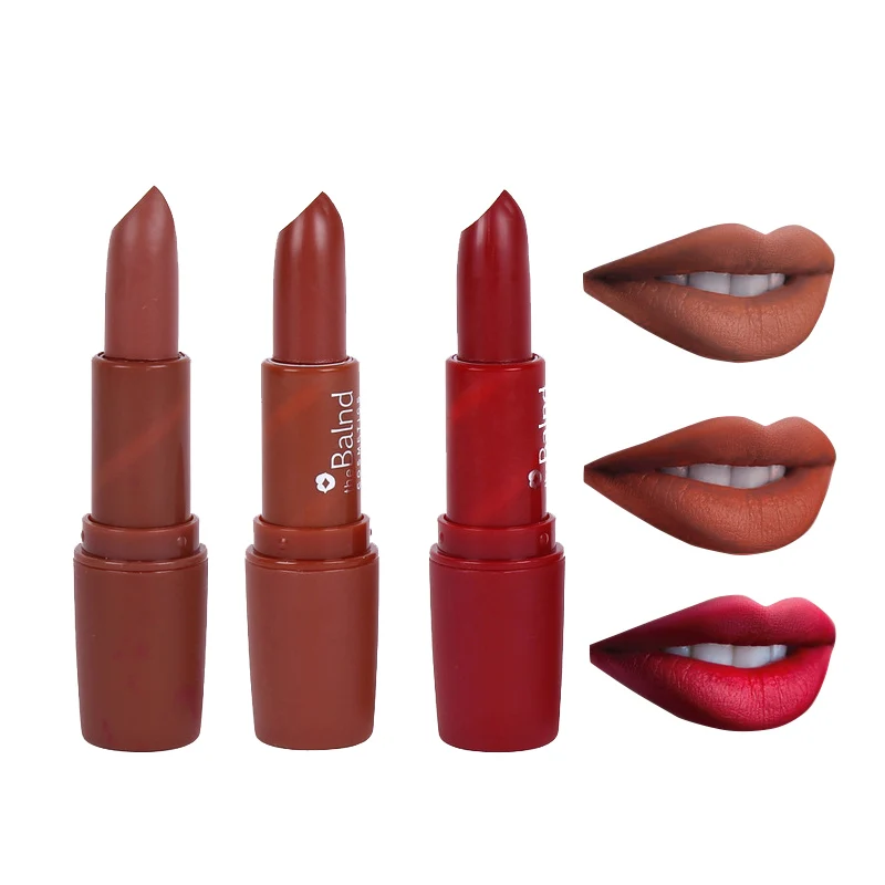 3Pcs Lipstick Set Long Lasting Colorstay Best Matte Lipstick Batom ...