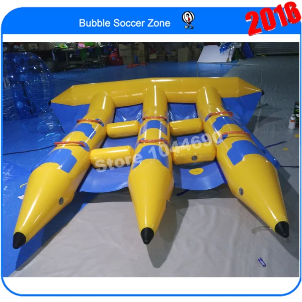 Free shipping 4*3m inflatable flying fish|fishing inflatables|fish ...