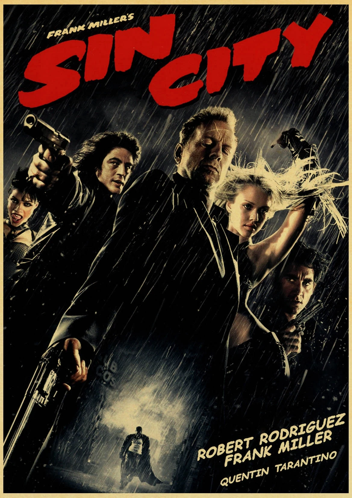 Old Poster On Wall