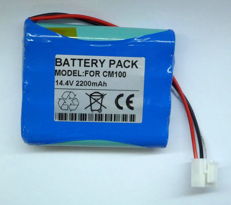 Melhor 2200mAH NOVA bateria ECG para COMEN CM100 CM-100 CM300 CM100BAT KM-1000 JHOTA-99N-00