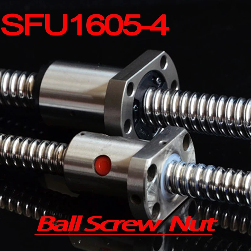 3pcs NEW SFU1605 ballscrew nut 16 mm ball screw single nut match use ...