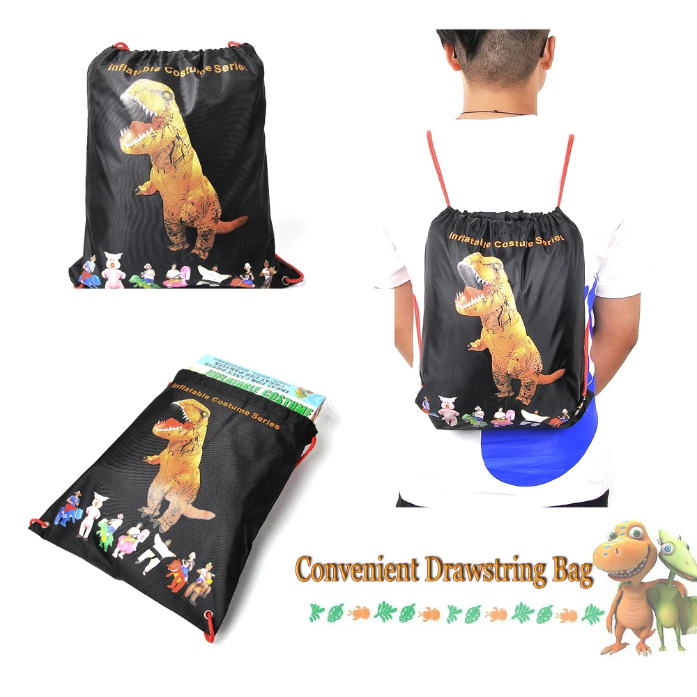 Adult T REX Mascot Inflatable Costume Christmas Anime Cosplay Fossil ...