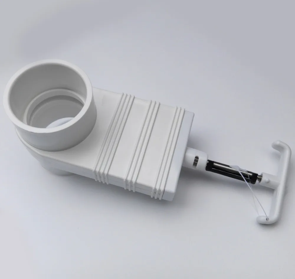 1.5" side check valve,T shaped gate Valve Slide Valve Shut off Valve ...