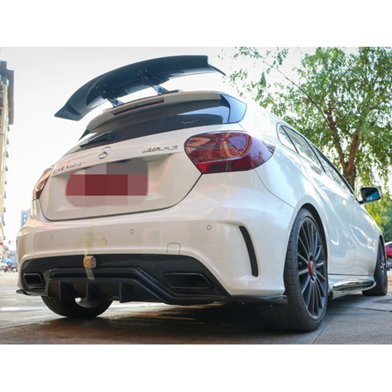 GT style for Mercedes Benz A class W176 A180 A200 A260 A45G AMG Spoiler ...