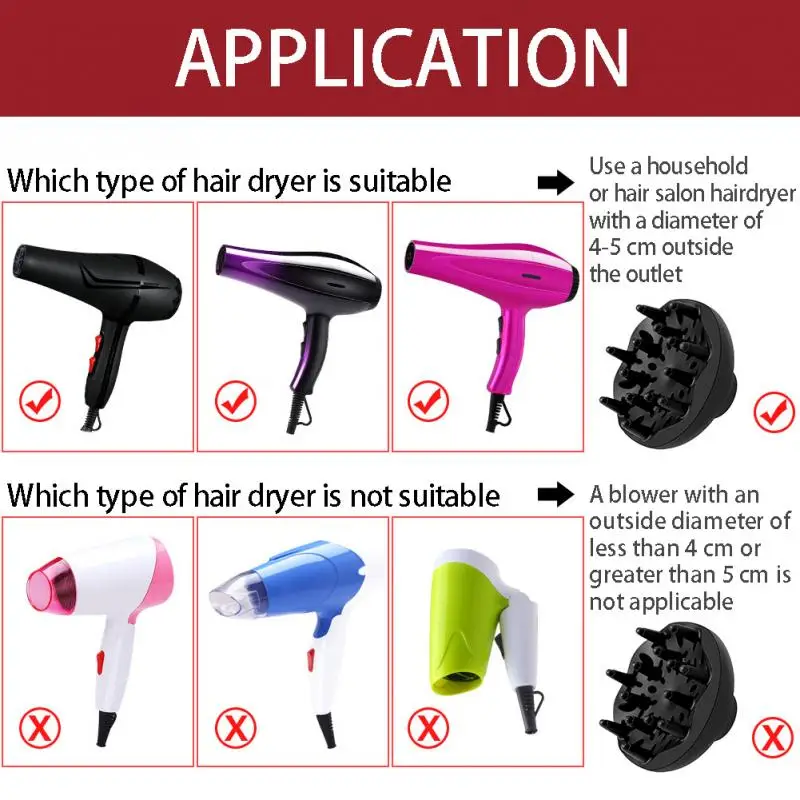 Salon Hair Dryer Curl Diffuser Wind Professional Universal Hair Tool ... Salon Hair Dryer Curl Diffuser Wind Professional Universal Hair Tool ...