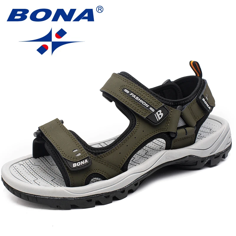 BONA New Classics Style Men Sandals Outdoor Walking Summer Shoes Anti ...
