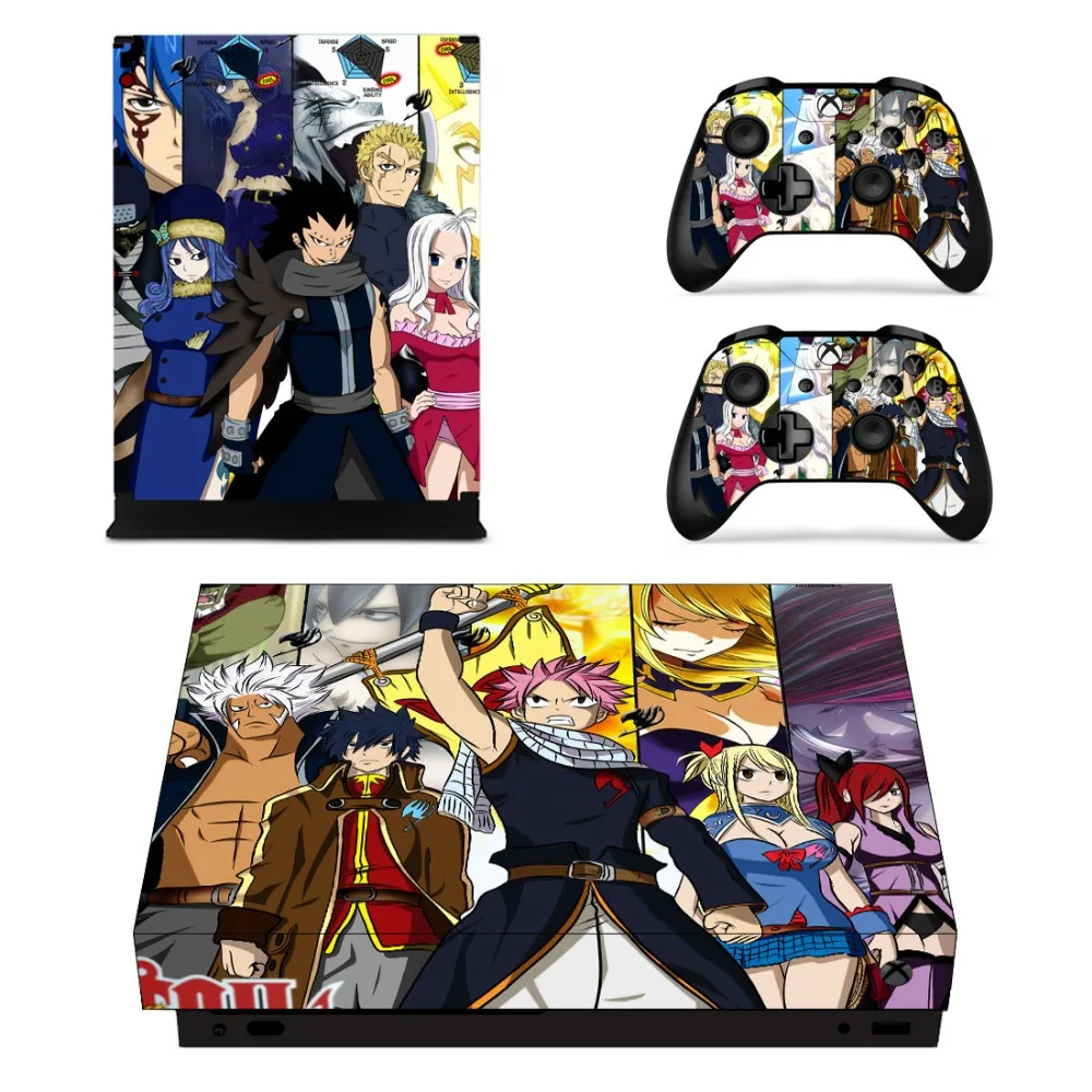 Fairy Tail Xbox One X Skin Sticker Anime Console Cover - ConsoleSkins.co