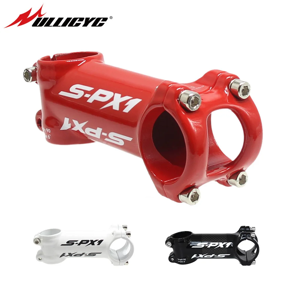 Ullicyc Red/black/white Road Bicycle Aluminum Carbon Stem Mtb Mountain ...