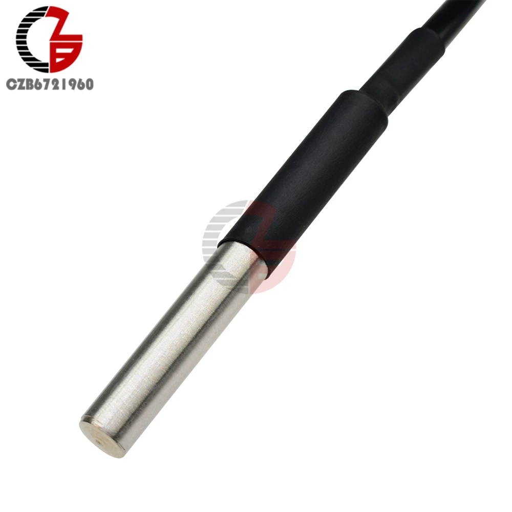 1m DS18B20 NTC Thermistor Temperature Sensor Probe Cable Waterproof NTC ...