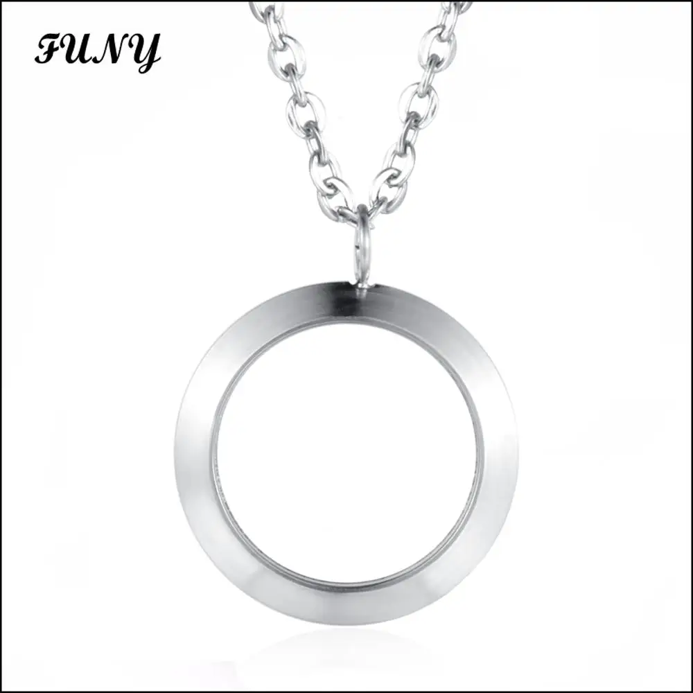 Funy Einfache Silber Edelstahl Anhänger Halsketten für Unisex Geschenk frauen männer Klassische ...