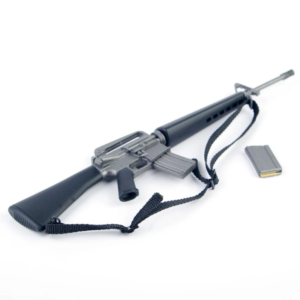 1/6 Scale Plastics United States Assault Rifle Gun M16A1 Military ...