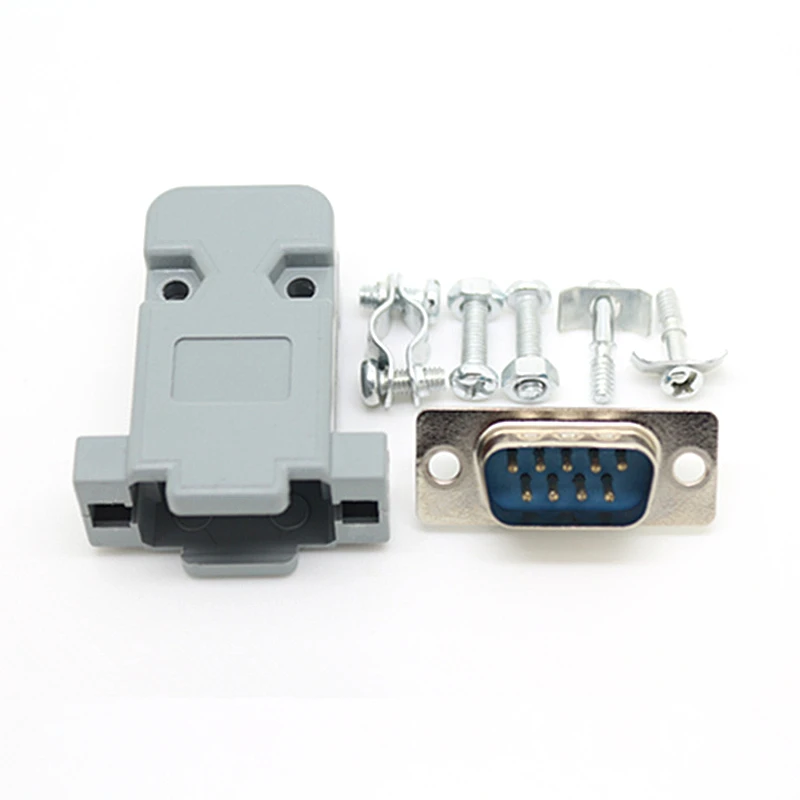 4Set-RS232-serial-port-connector-DB9-Male-socket-Plug-connector-9-Pin ...