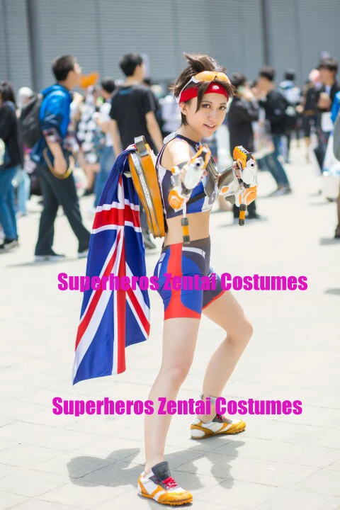 Tracer Costume 3d Print Hot Game Tracer Jumpsuit Lena Oxton Bodysuit ...