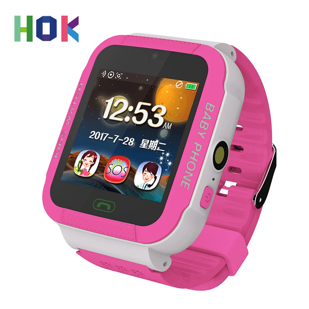 GPS Location Children Smart Watch 1.54 Inch HD Touch Screen Baby ...
