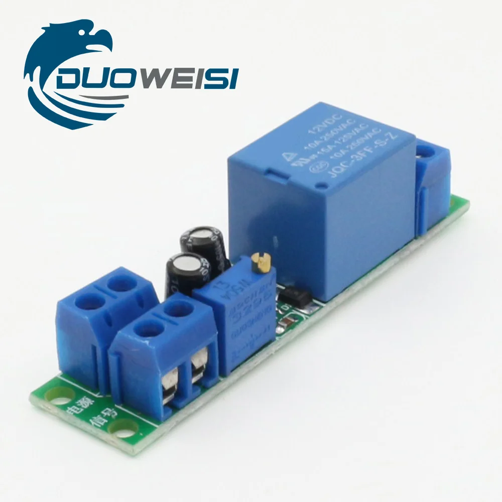 12v Time Delay Relay Module Auto Start Delay Switching Device With ...