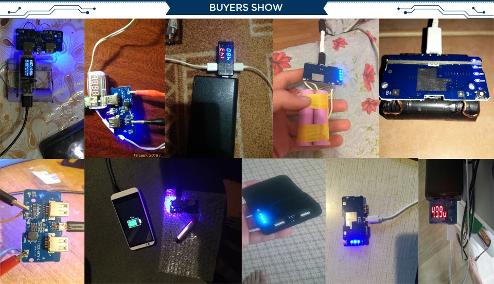 5V 2A Power Bank Charger Module Charging Circuit Board Step Up Boost ...