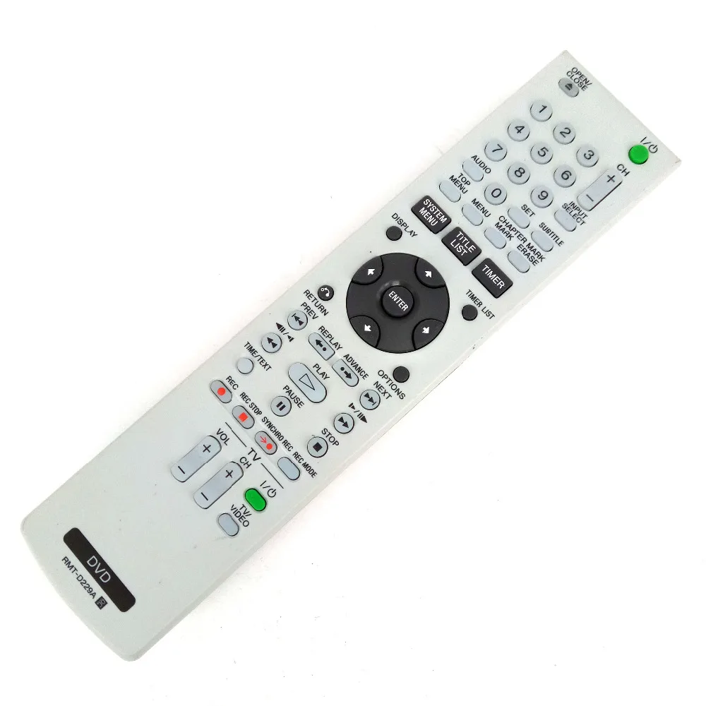Control remoto para Sony DVD RMT D229A rdr vx530|remote control|remote ...