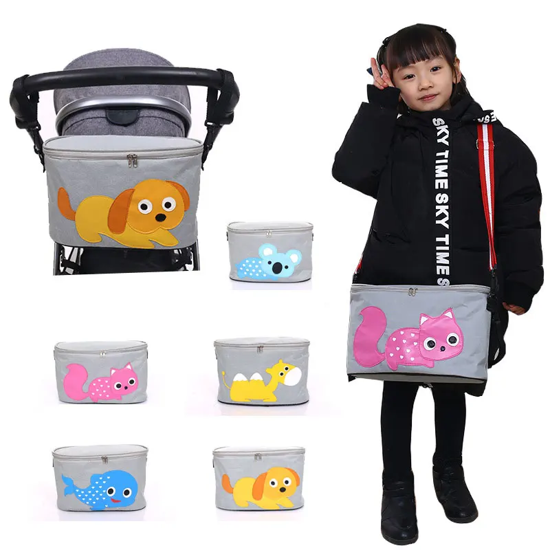 Stroller Organizer Basket | Stroller Bag | Hanging Bag | Storage Bag ...