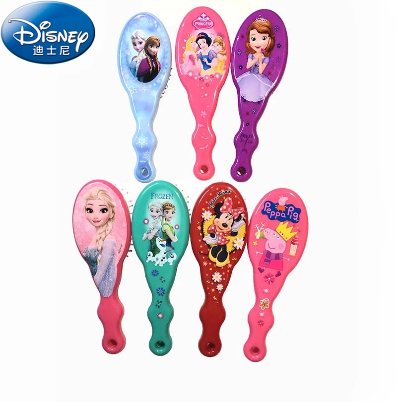 Disney Kids Comb 3D Frozen Princess Mickey Minnie Hair Brushes Hair ...