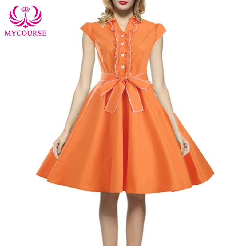 Buy Mycourse Solid Audrey Hepburn Style 50s 60s