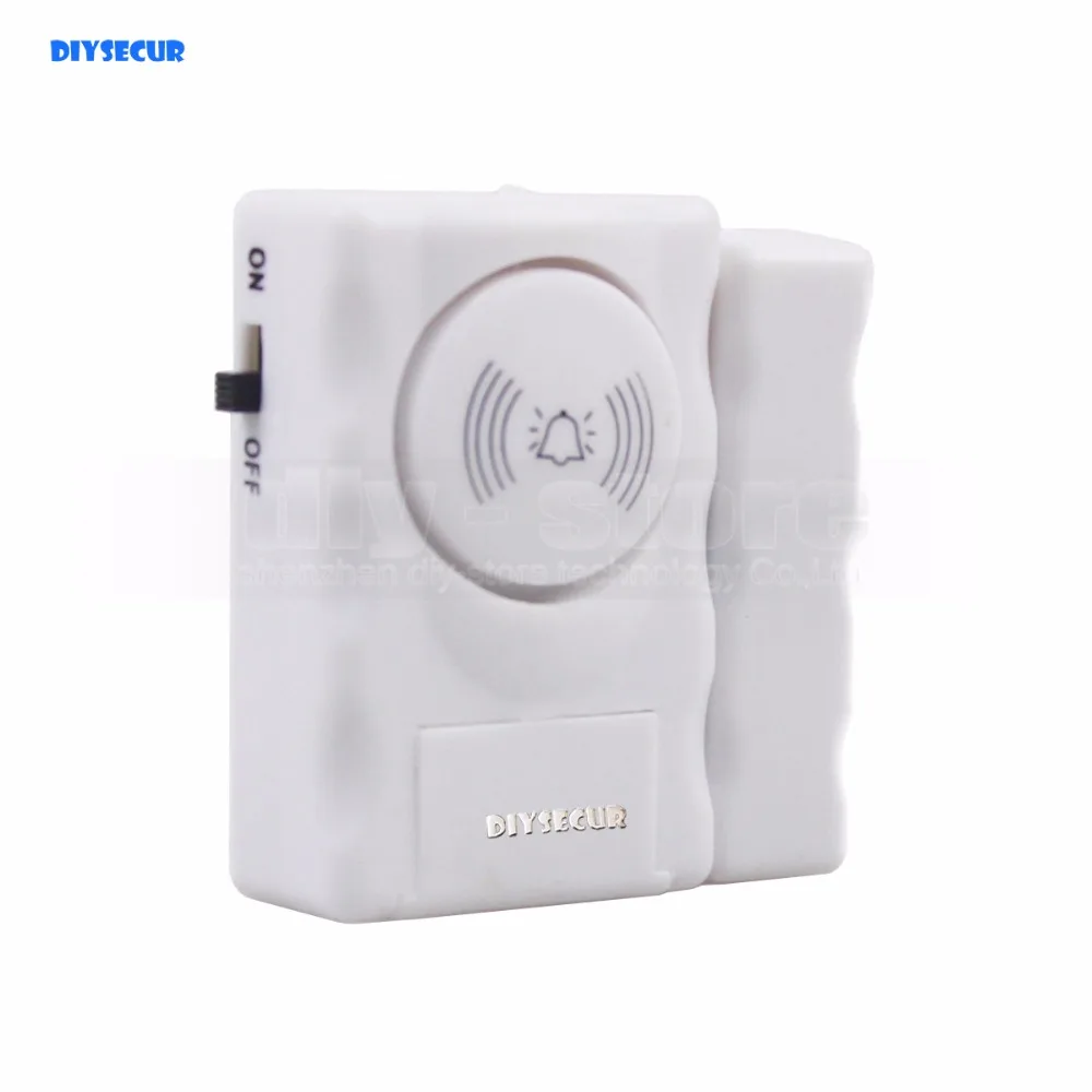 DIYSECUR Window / Door Entry Alarm Warning System Magnetic Sensor Home ...