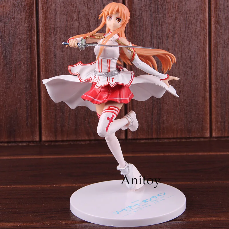 Anime Sword Art Online Action Figure Kirigaya Kazuto Yuuki Asuna Ayano ...