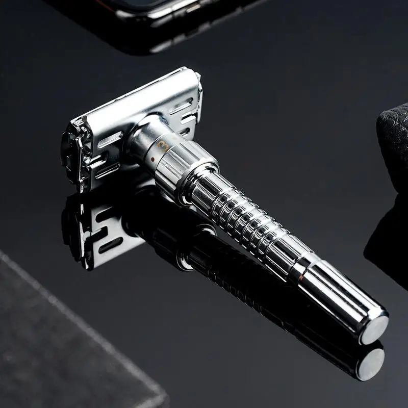 Adjustable Safety Razor Mens Double Edge Shaving Classic Safety Razor ...