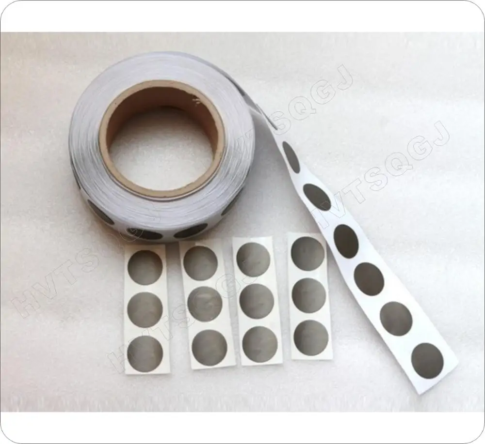 5 Pcs Ic Sticker Rfid Anti-metal On Metal Tag Label 13.56mhz Dia 30mm ...