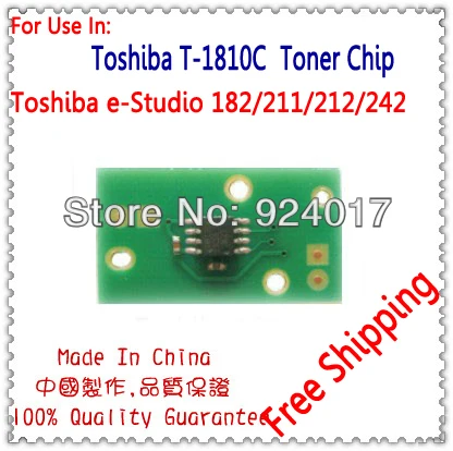 Para toshiba e studio 181 182 211 212 242 impressora toner chip, para ...