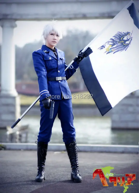 Hetalia Prussia Cosplay Costume
