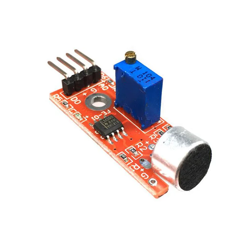 1 Pc 5v Analog Output Ky 037 High Sensitivity Microphone Sensor Module