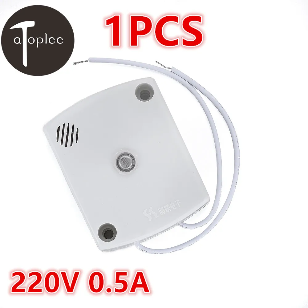 1pcs 220V 0.5A 60dB Sound Control Sensor Light Switch PC Materials ...