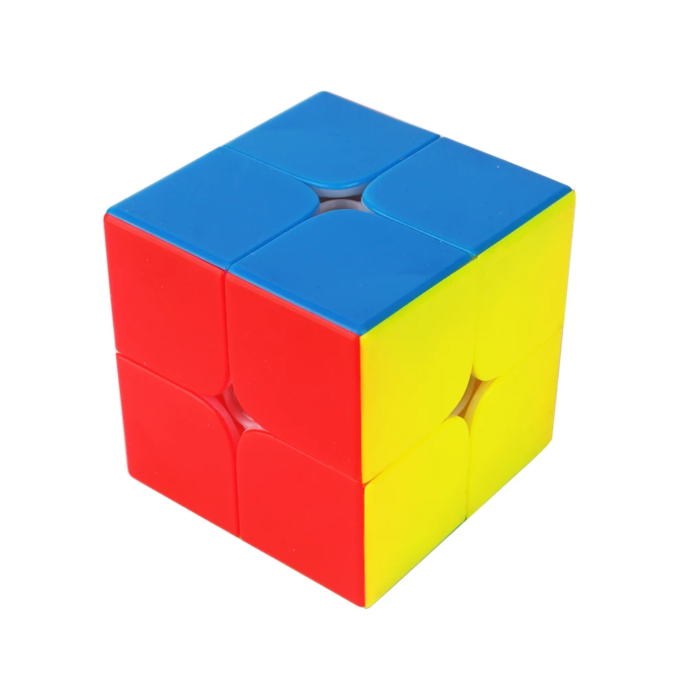 Lamwin Little Magic Twisted Cube Puzzle Toy 2x2 3x3 Classic Magic Cube ...