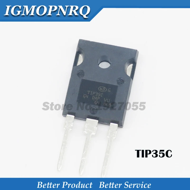 10PCS=(5PSC 35C+5PCS 36C) TIP35C TIP35 TO 247 TIP36C TO 3P TIP36 New ...