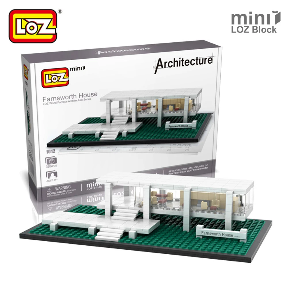 Farnsworth House Lego