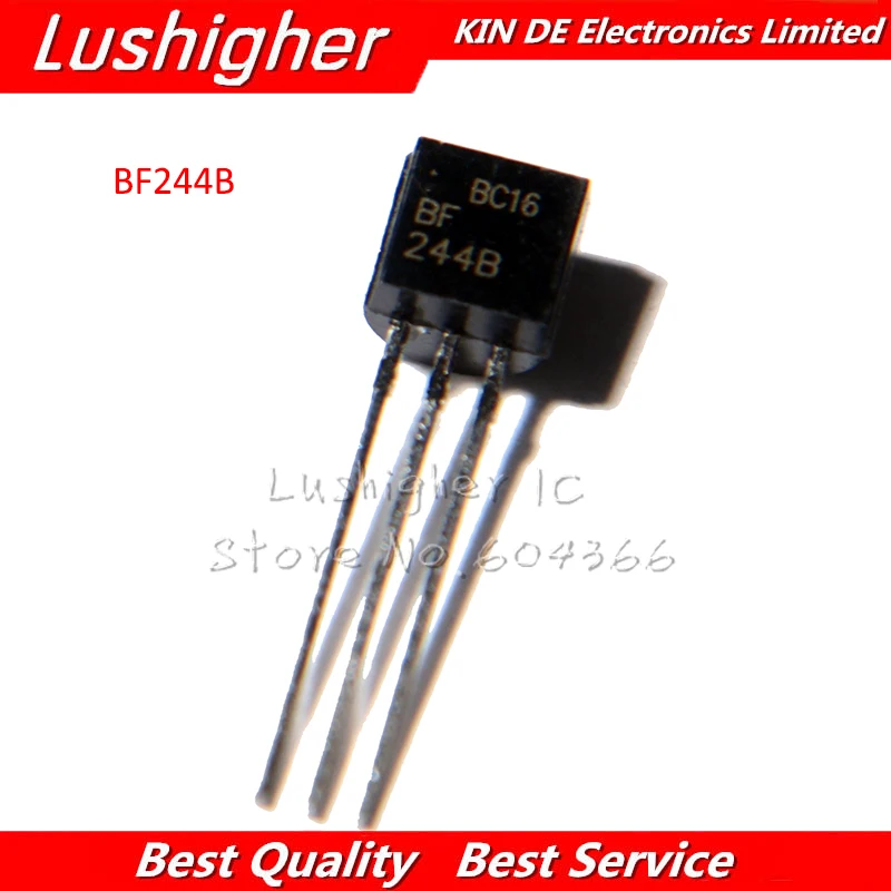100 piezas BF244B BF244 TO92 244|Circuitos integrados| - AliExpress