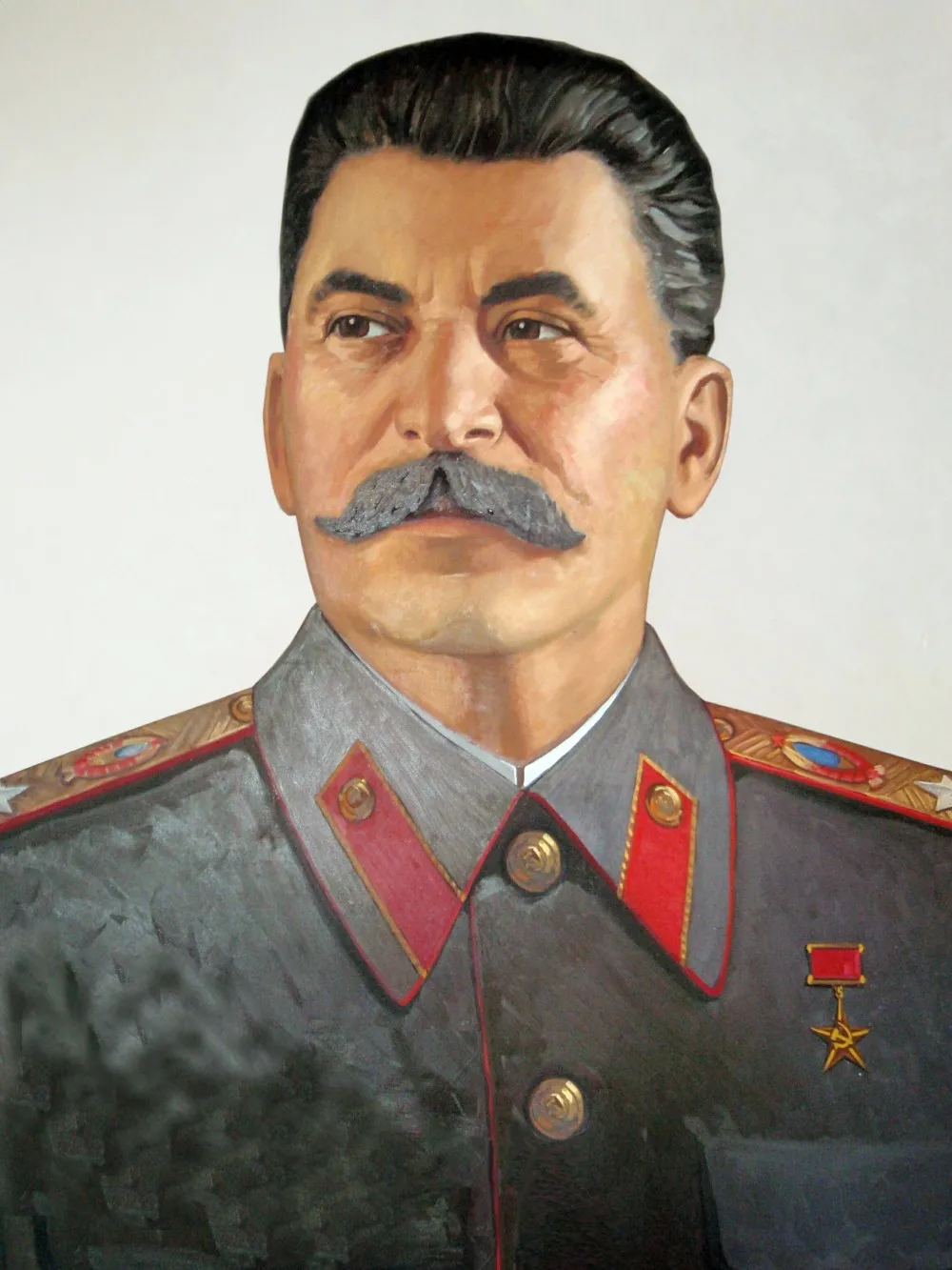 Good Print Art Russia Leader Joseph Stalin Portrait Painting- Oil ...