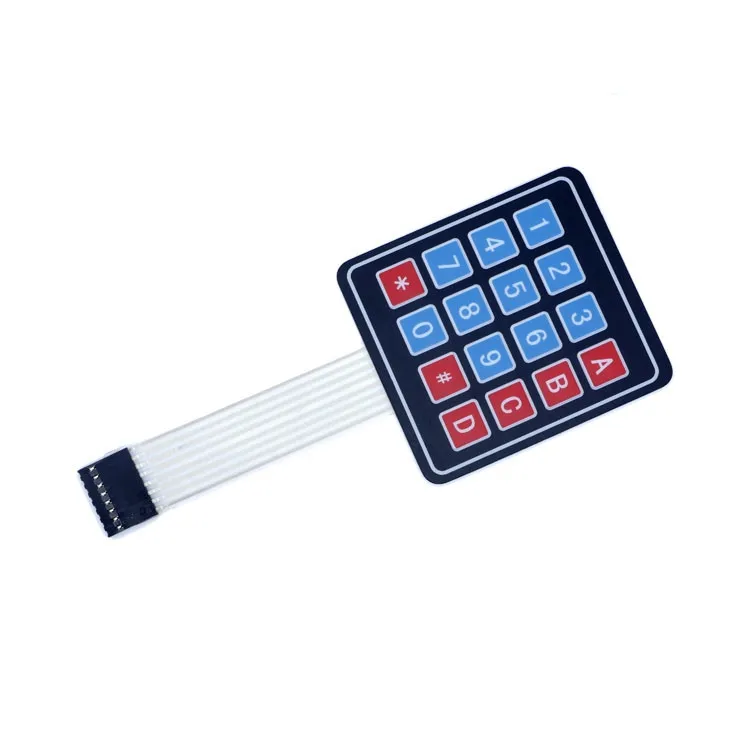 Panel Membrane Switch 4*4 Matrix Keyboard Film Button 70*75mm ...