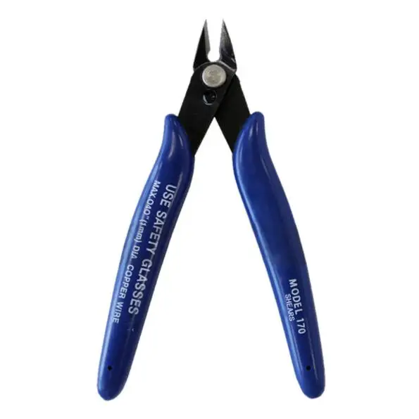 High speed Mini Steel Electronic Pliers Scissors Wires Cutter Electron ...