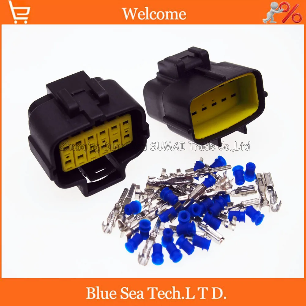 12 Pin 1.8mm Male And Female Waterproof Electrical Plug Connector For ...