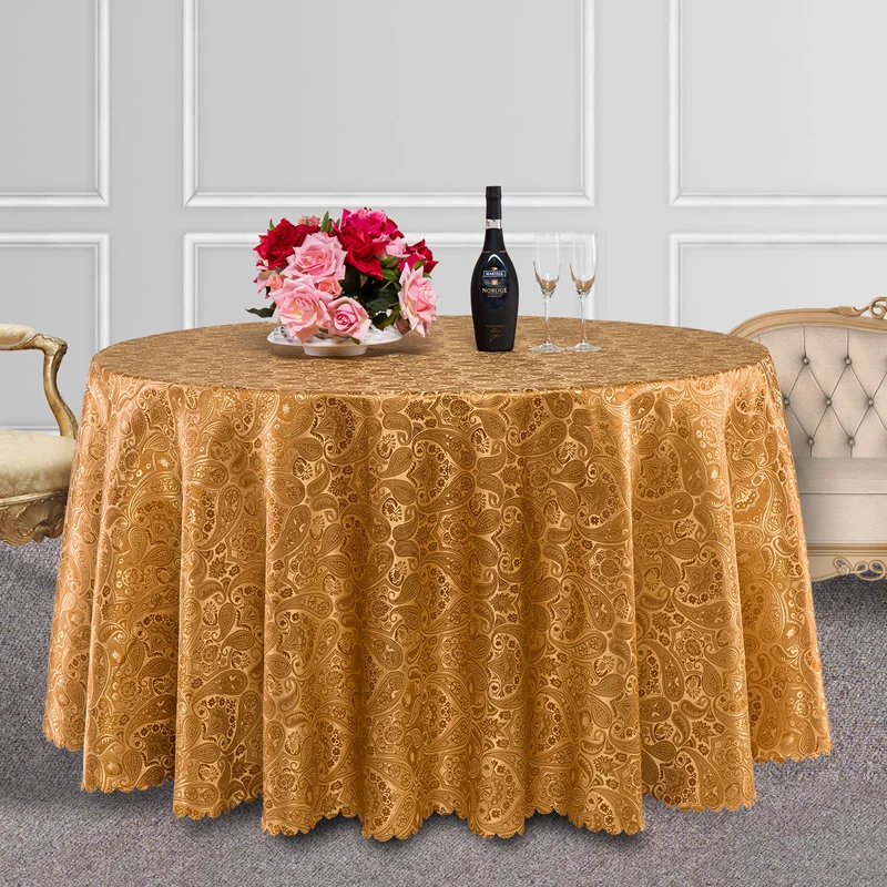 5 Color Europe Style Tablecloths Multi function Restaurant Banquet ...