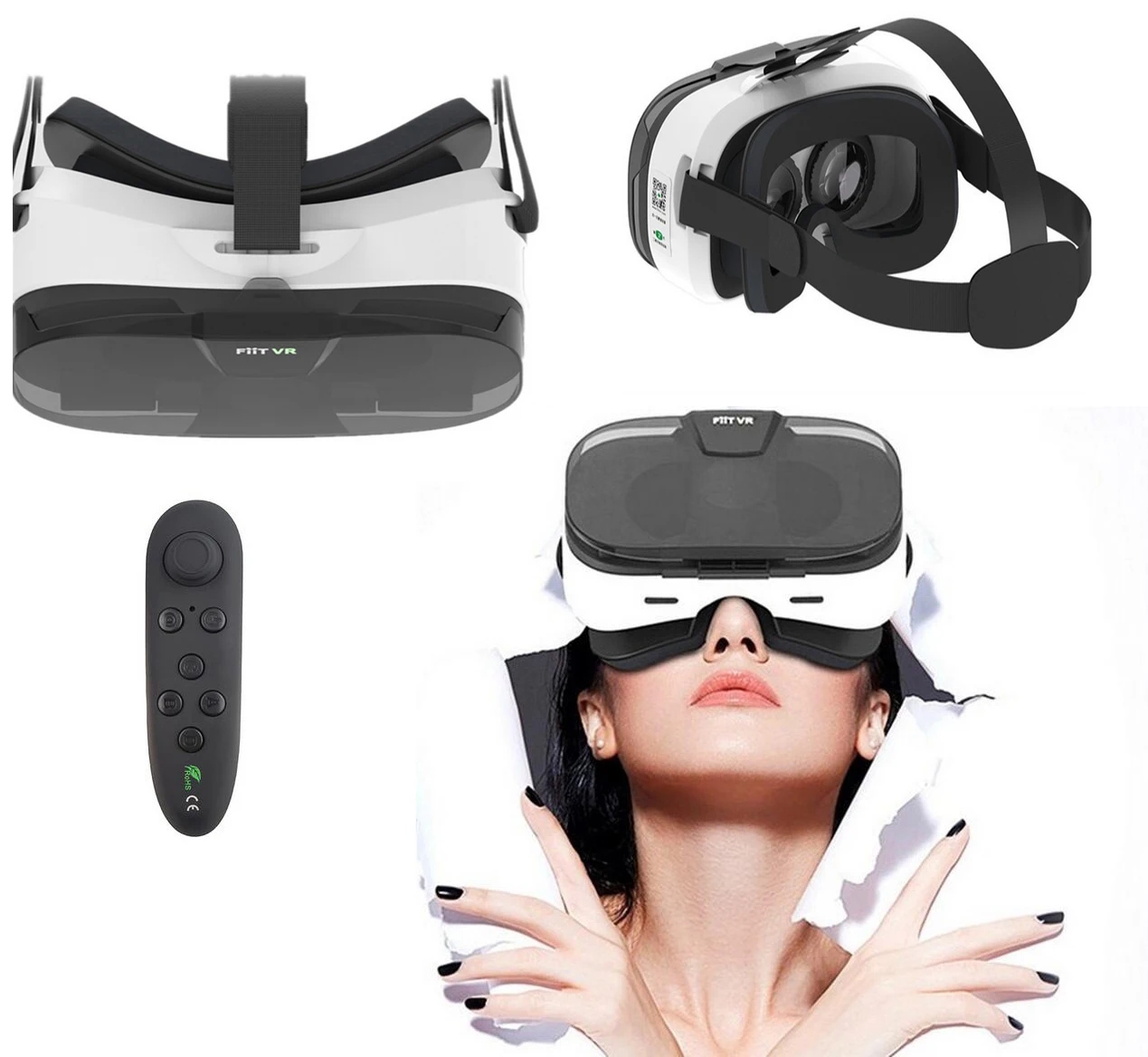 3D 영화 비디오 VR 가상 현실 안경 렌즈 화웨이 소니 레노버 LG Xiaomi 안경 VR 헤드셋 눈 여행 가상 뷰어|3D 안경 / VR 안경| - AliExpress